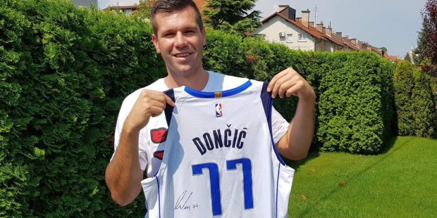 Luka Dončić za dober namen priskrbel dres, kakršnega ni mogoče kupiti
