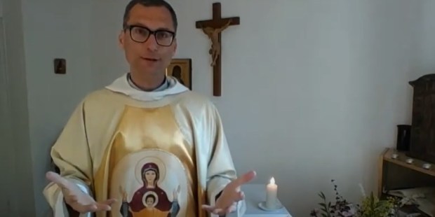 Sveta maša z Janezom Rusom